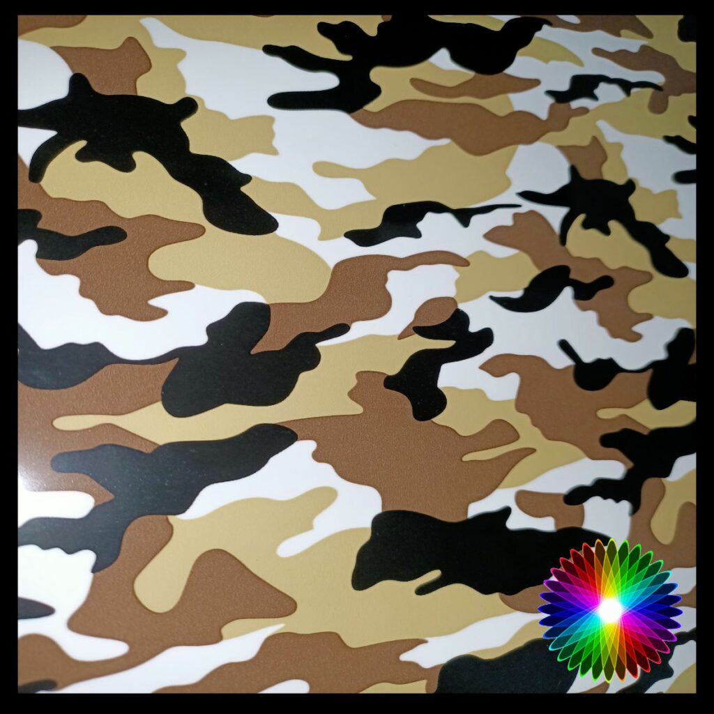 Pattern PU - Cammo Woodland HTV - Knight HTV