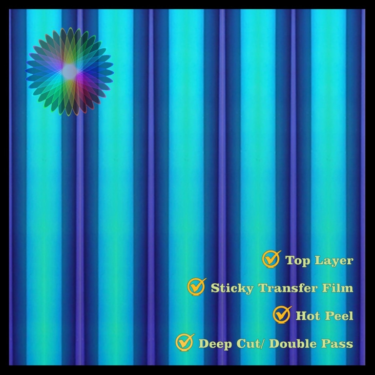 Opal Blue-Green HTV - Knight HTV