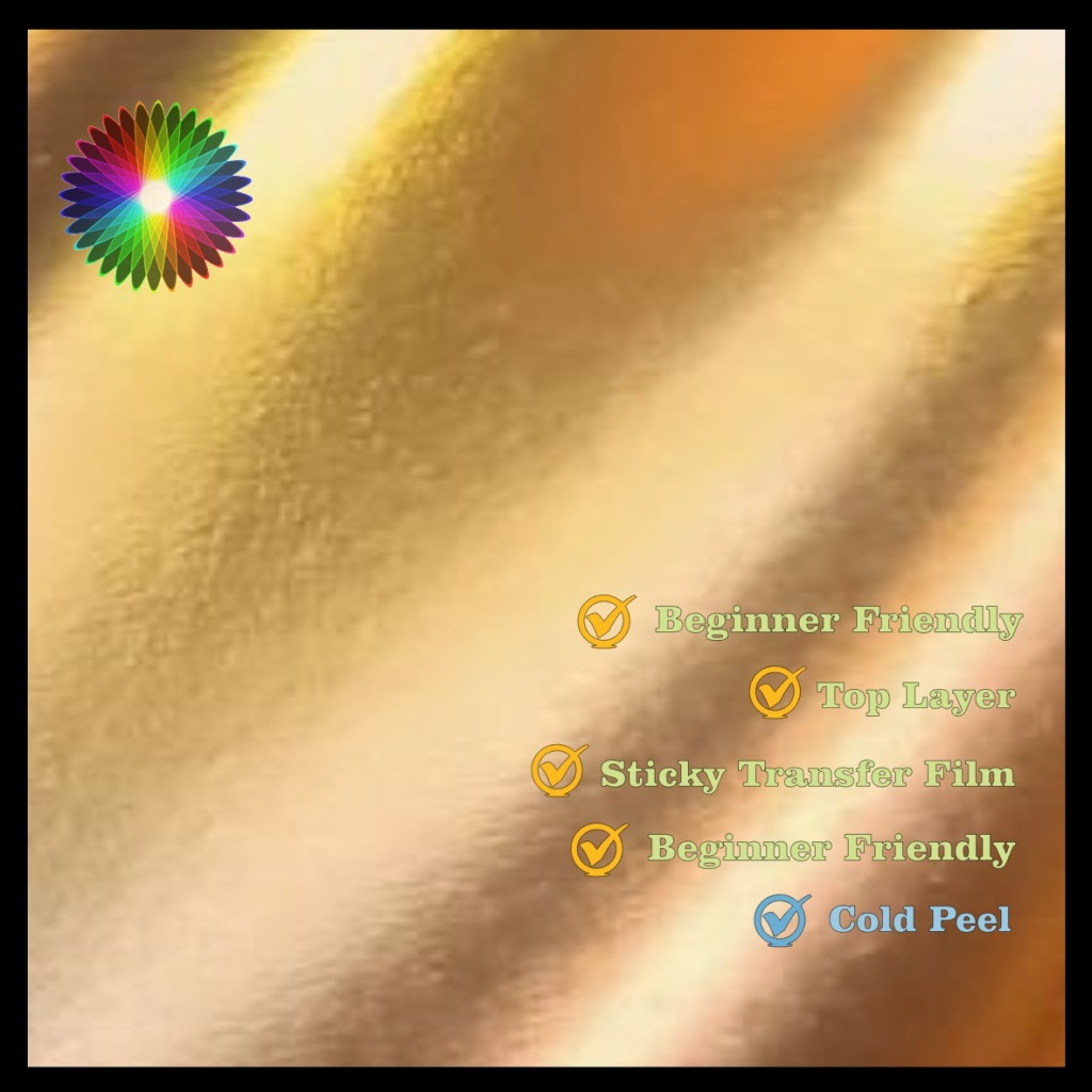 Soft Metallic Foil - Light Gold - Knight HTV