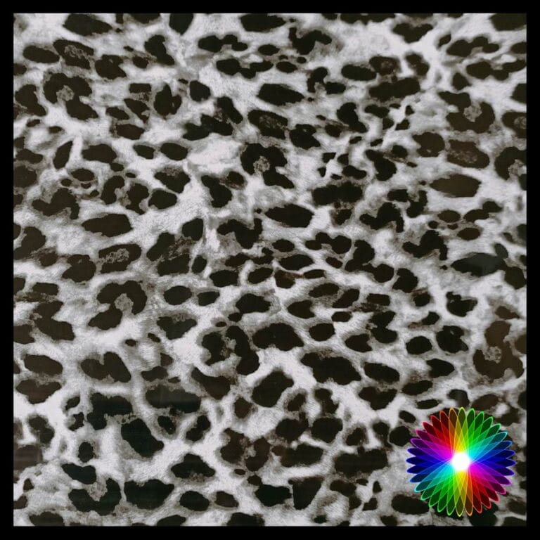Pattern PU - White Leopard HTV - Knight HTV