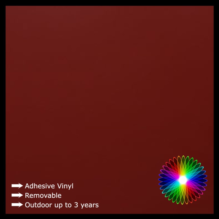 Removable Vinyl - Dark Red (Wine Red) - Knight HTV