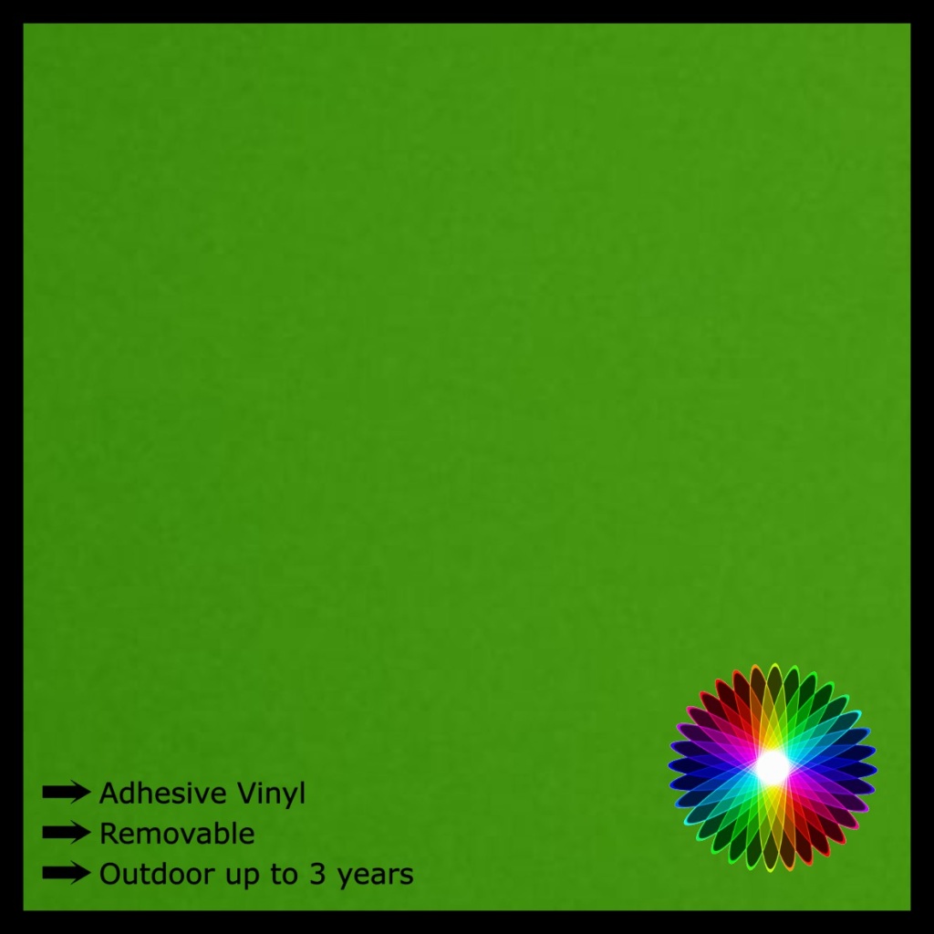 Removable Vinyl - Grass Green - Knight HTV