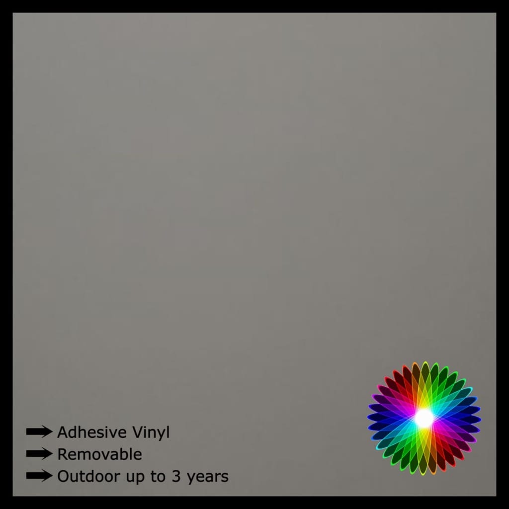 Removable Vinyl - Light Grey - Knight HTV