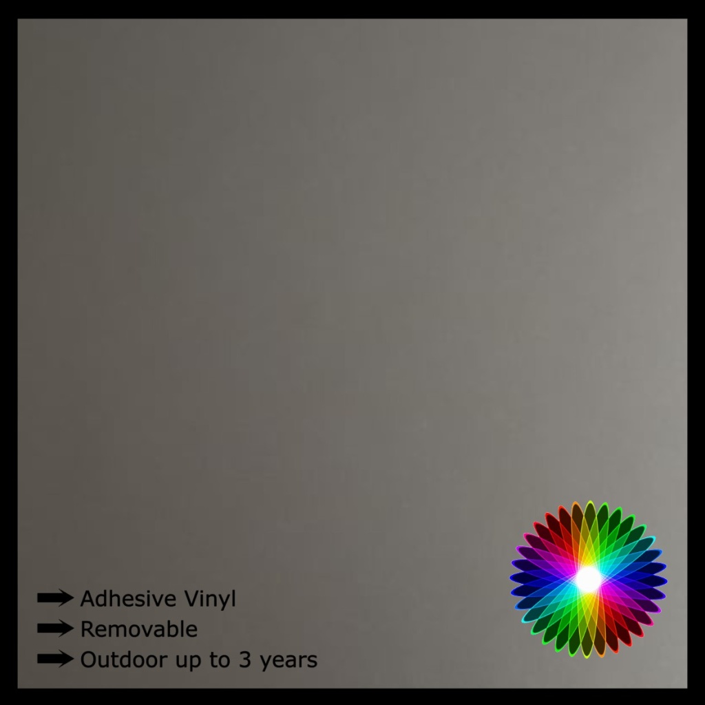 Removable Vinyl - Matte Silver - Knight HTV