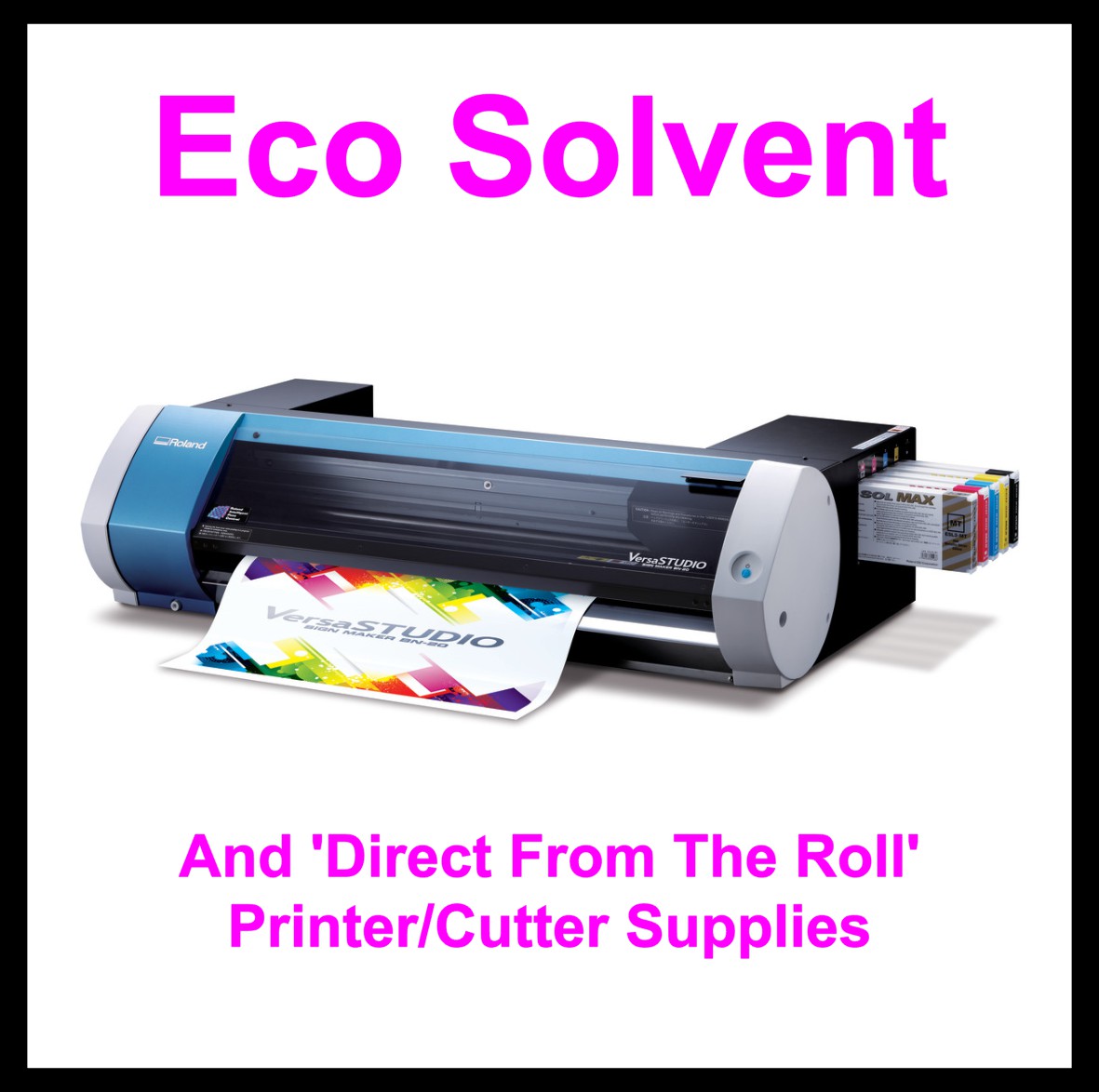 Eco-Solvent and Direct From The Roll Cutter Supplies - Knight HTV