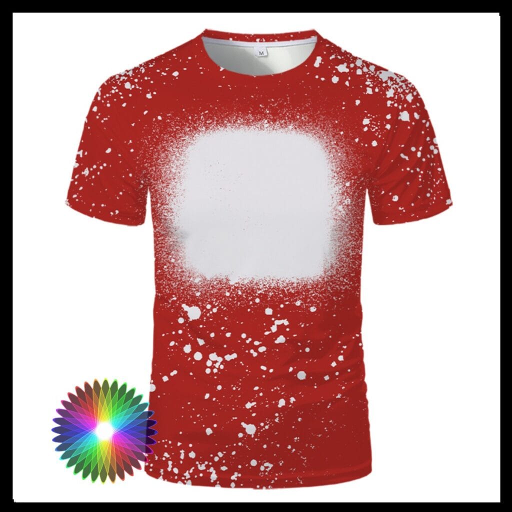 Bleach Splash Style Shirt - Red - Knight HTV